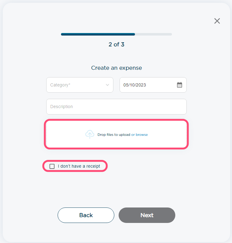 How do I create an expense?