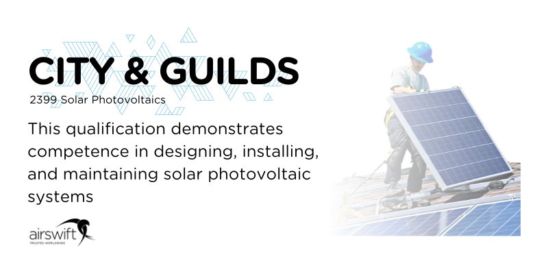 What certificates are needed for solar jobs?