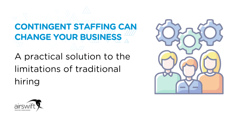 How does contingent staffing support agile workforce planning?