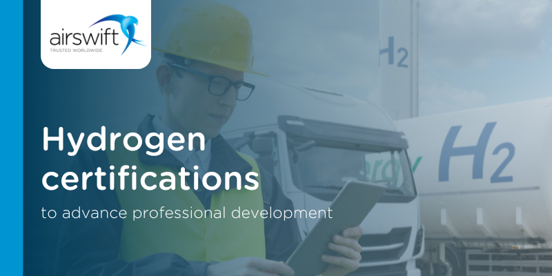 What certificates are needed for hydrogen jobs?