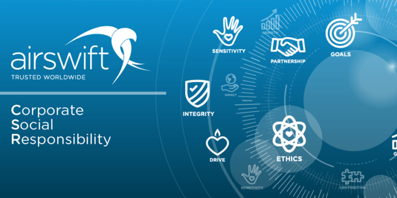 The Airswift commitment to CSR