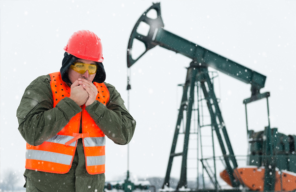 Heavy Equipment In Cold Weather